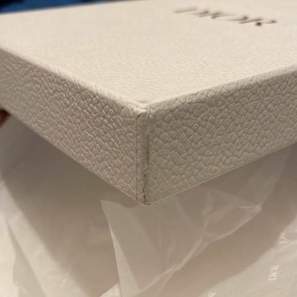 Dior | Other | Dior Shoe Box New With Tissue Paper And Card Inside ...
